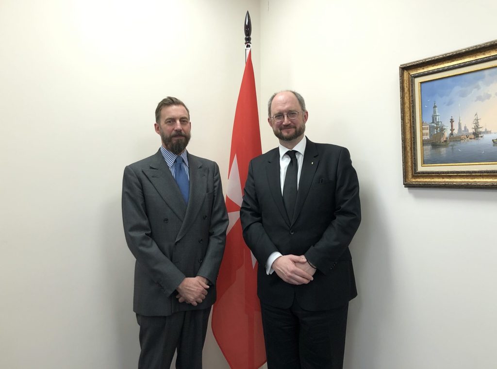 Meeting with Alexander Tkachenko, Chairman of the “Krug Dobra ...